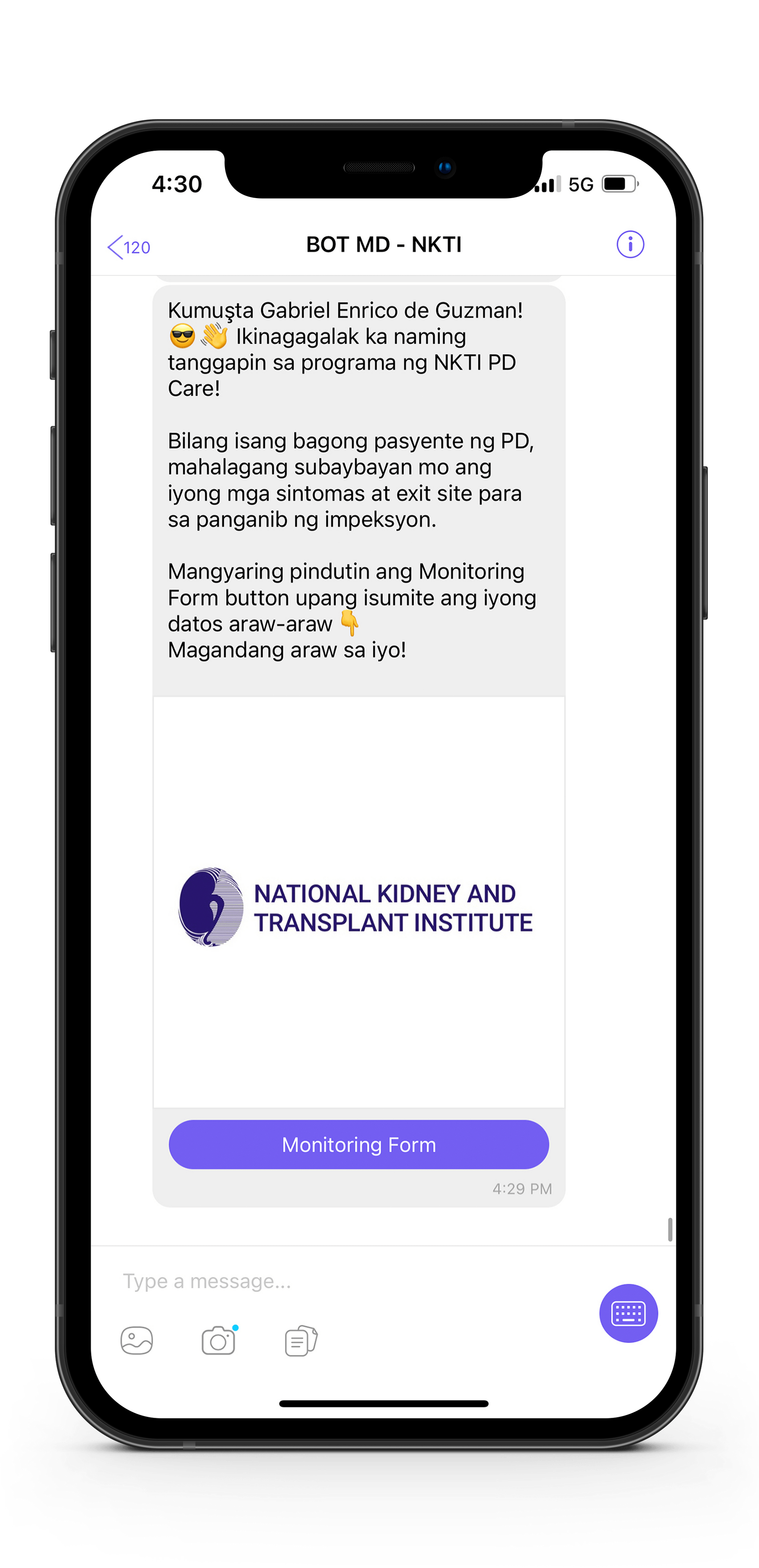 Bot MD and NKTI launch first A.I.-powered Viber patient monitoring platform